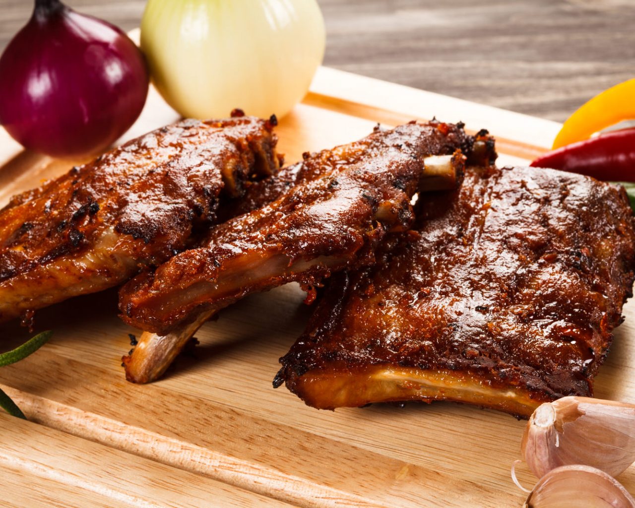 Costillas de cerdo al estilo Texas - www.unaprobadita.com